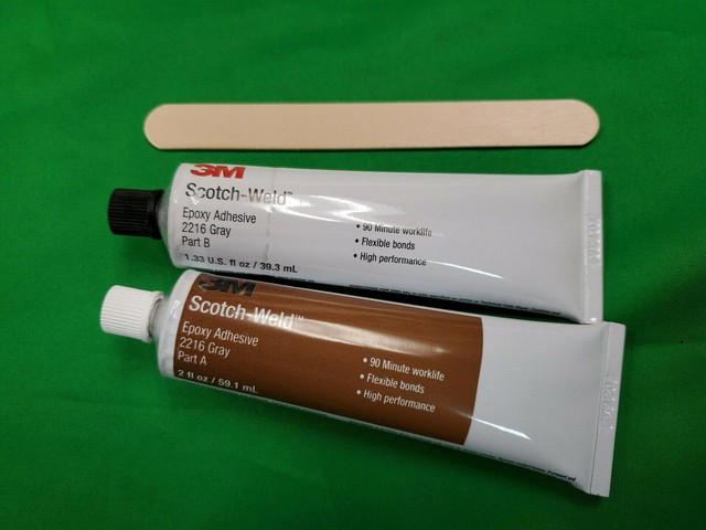 3M 2216 Epoxy Adhesive Kit 2 Oz Translucent Pk6 for sale online | eBay