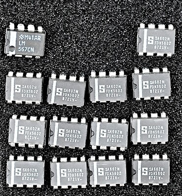 14 Radio Type ICs SA602 Mixers and a Tone Detector Chip | eBay