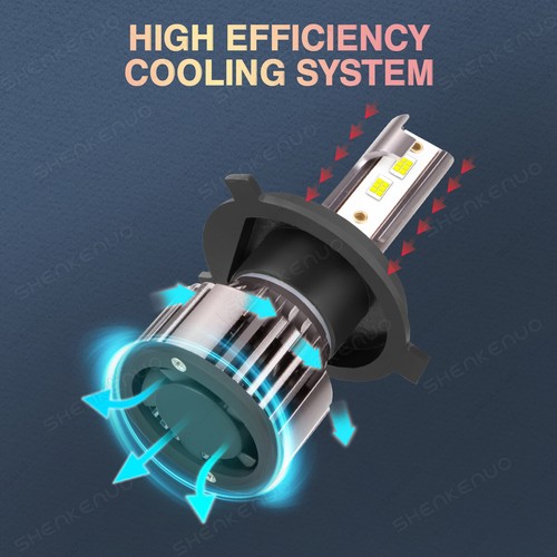 2 SUPER LED HEADLIGHT bulb for Polaris 600 1985-2008 replaces 2870448 ...