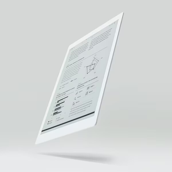 Fujitsu QUADERNO A4 (2nd Gen.) 13.3" 32GB Wi-Fi eBook Reader - White ...