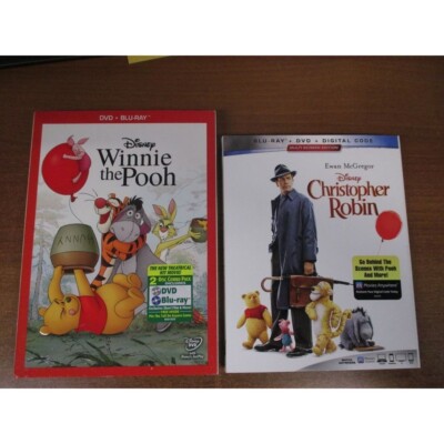 Disney's Winnie the Pooh & Christopher Robin DVD & Blu-Ray Movies | eBay
