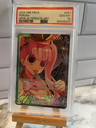 Perona Leader Alt Art OP06-021 One Piece Wings Of The Captain English ...