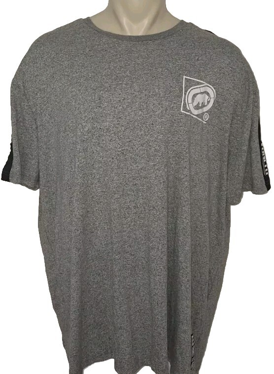 NEW 5XL ECKO UNLTD MENS T SHIRT Tee Heather Grey Gray Short Sleeve 5X ...