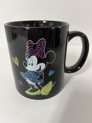 Authentic Disney Minnie Mouse Coffee Mug Cup - Black - EUC Butterfly | eBay