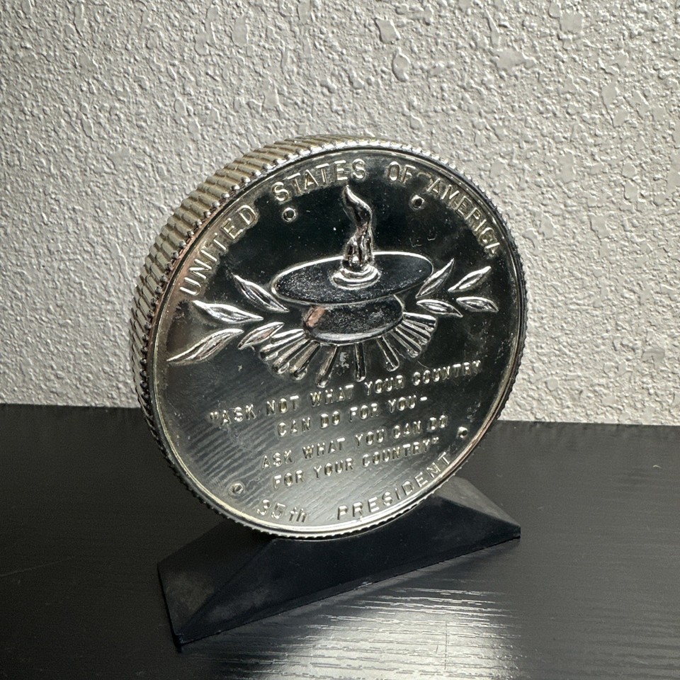 1917/1963 President John F Kennedy Coin / Half Dollar Design Bank!!! | eBay