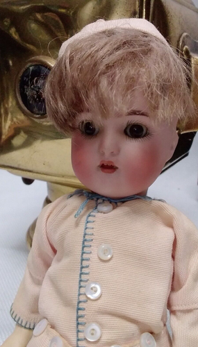Antique Kammer Reinhardt K * R Simon Halbig Bisque Head Doll 8" | eBay