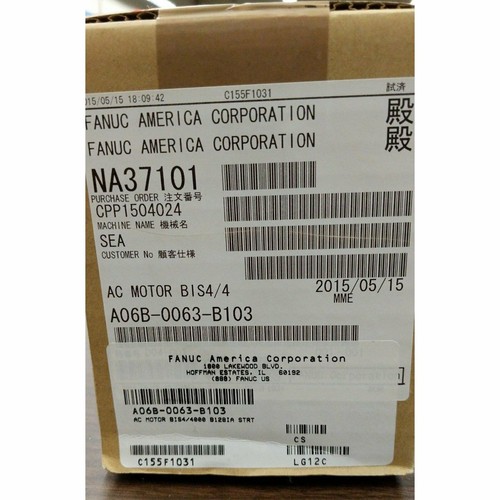 1PC FANUC A06B-0063-B103 Servo Motor A06B0063B103 New Expedited ...