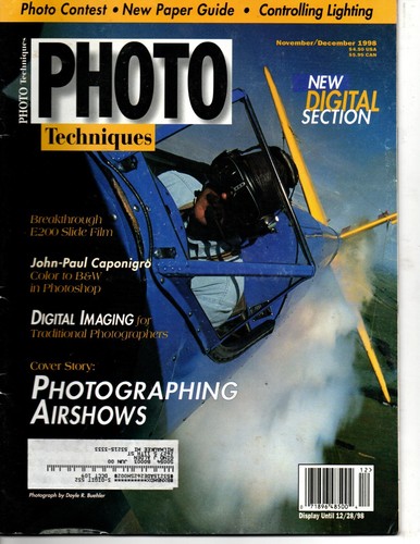 Photo Techniques Magazine OOP nov/dec 1998 | eBay