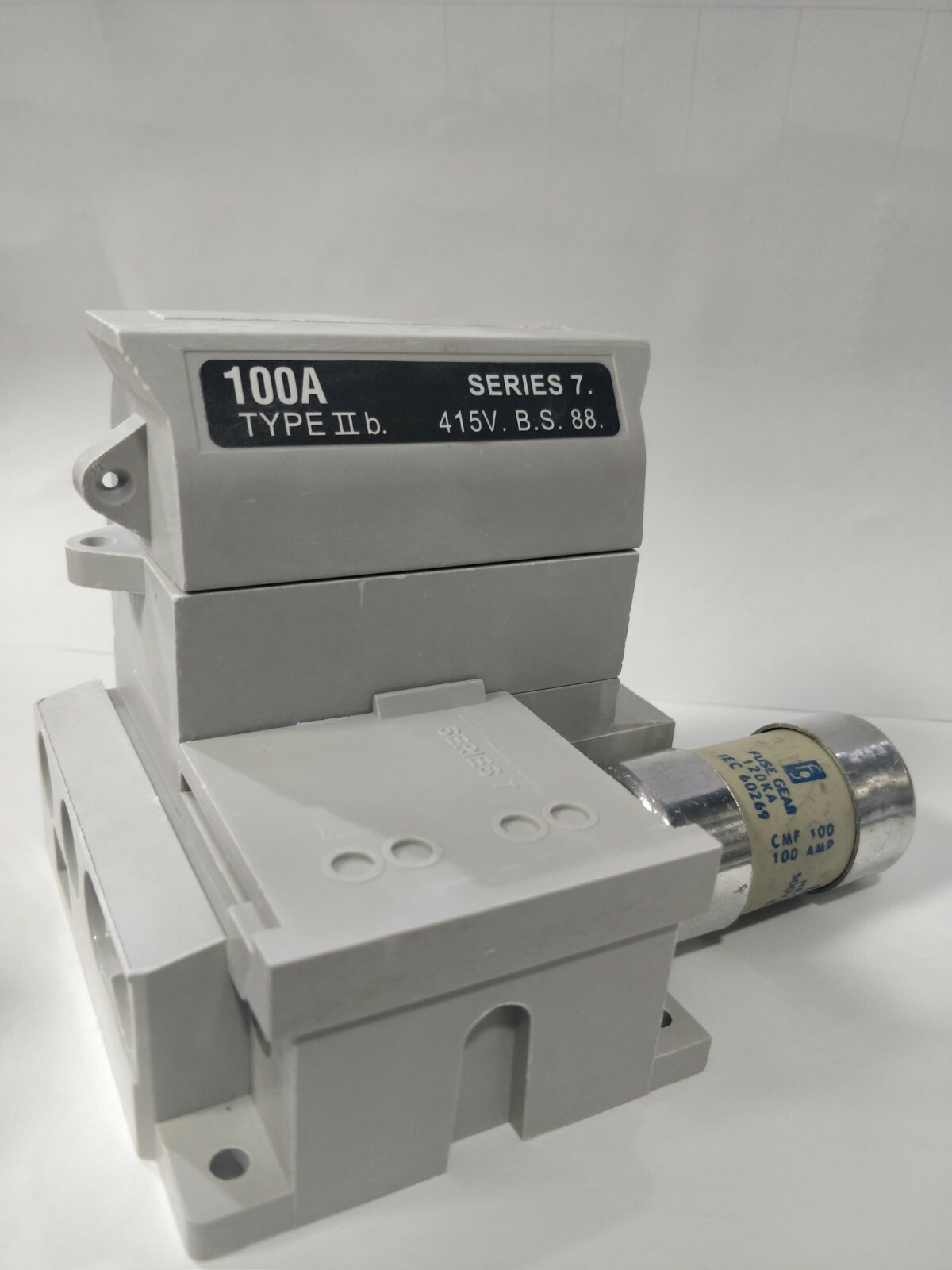 Series 7 Henley House Serv Cut out Fuse Carrier Base 100amp C/w Fuse ...