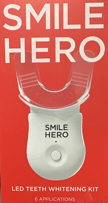 Smile Hero LED Teeth Whitening Kit 6 Applications - Expired | eBay ...