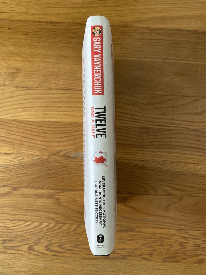 Twelve and a Half Book By Gary Vaynerchuk Hardcover - Gary Vee VeeCon ...