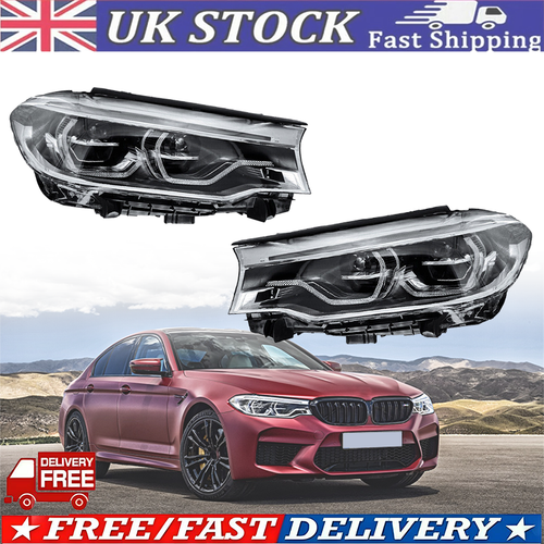 For BMW 5 Series G30 LED Headlight Adaptive 2018 2019 530i Headlamp ...
