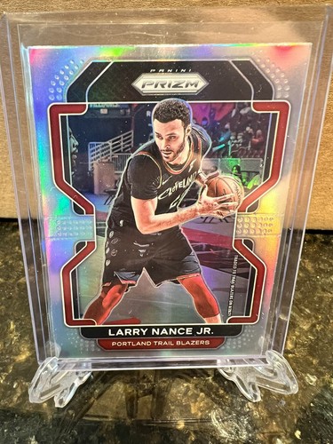 2021-22 Panini Prizm Basketball Larry Nance Jr. Silver Prizm Card #126 ...