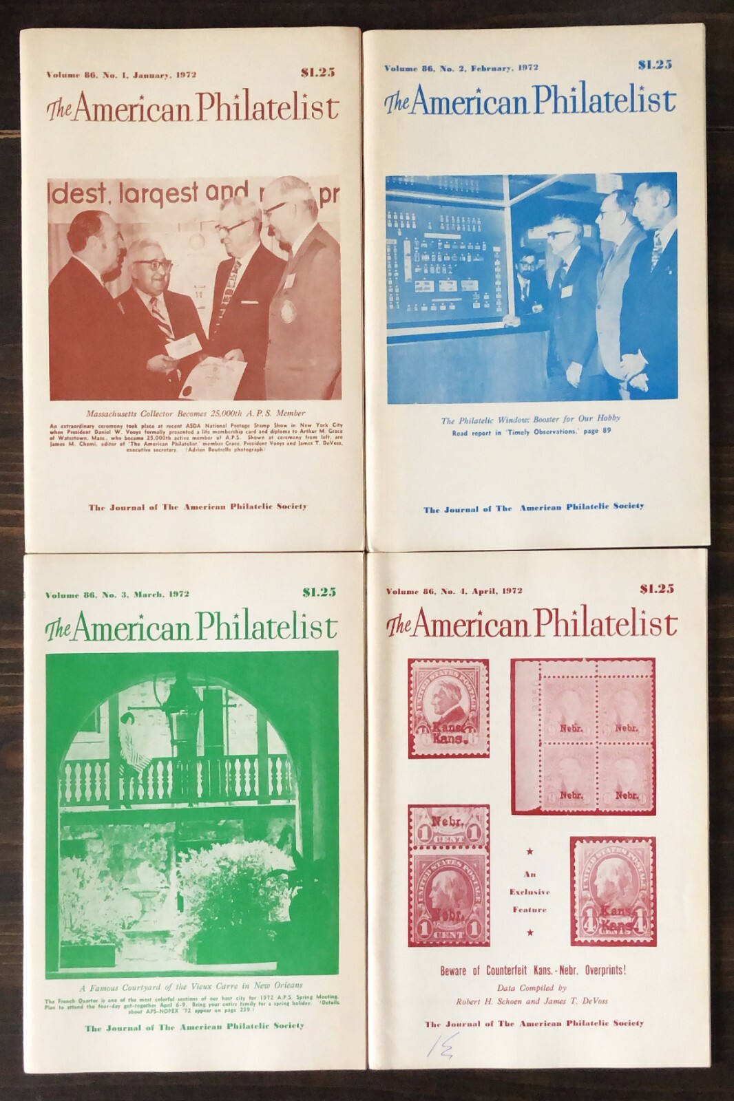 The American Philatelist Magazine - 1972, Lot of 12 | eBay