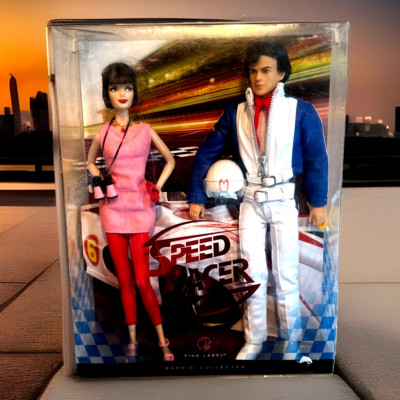 Barbie & Ken Giftset ~Trixie & Speed Racer ~ 2007 M6595 Non-mint box💕🏁 ...