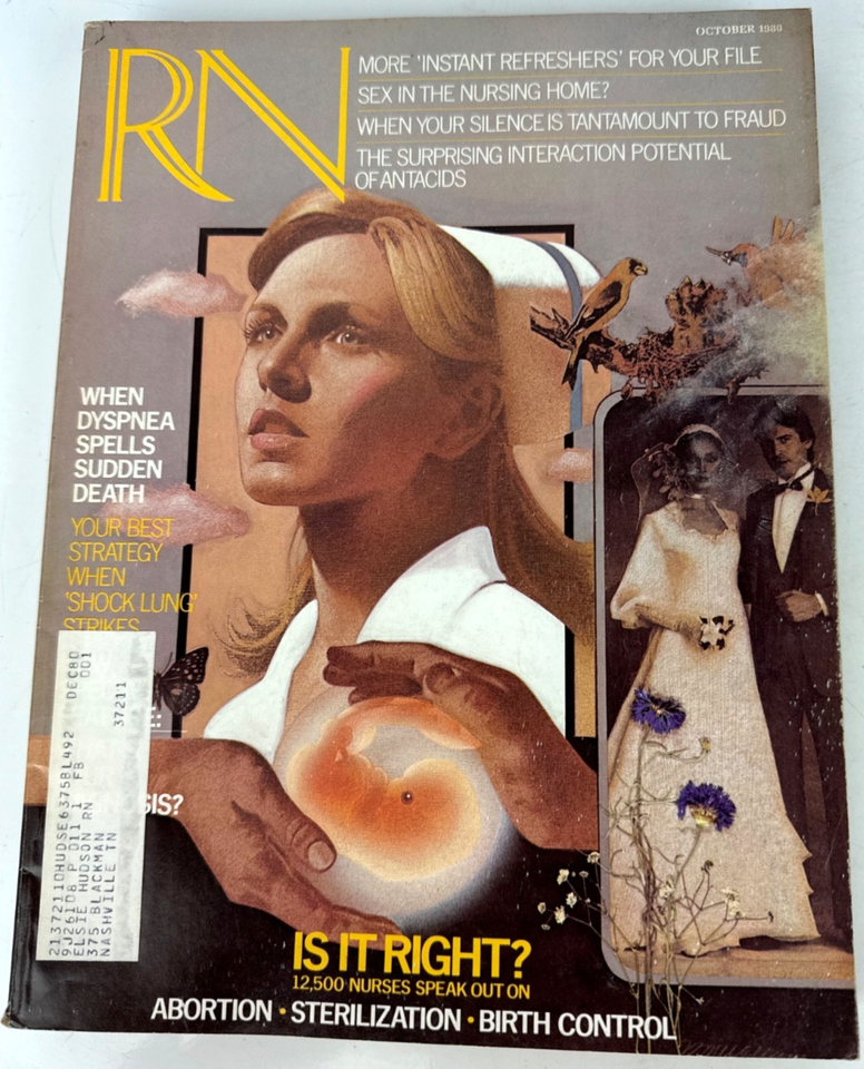 RN Magazine (Registered Nurse) Lot of 4 May, June, Sept & Oct 1980 | eBay