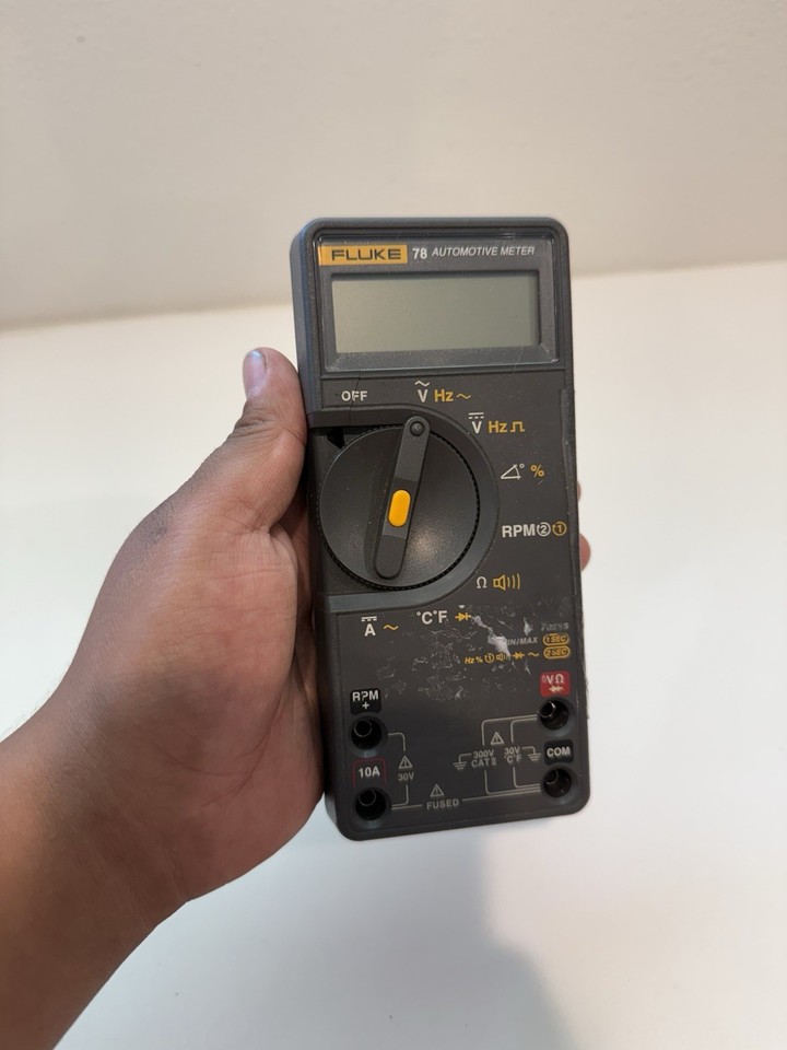 FLUKE 78 MULTIMETER (PARTS ONLY) FOR PARTS | eBay