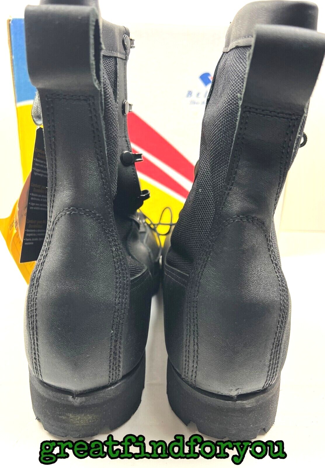 USGI BELLEVILLE INFANTRY COMBAT (ICB) BOOTS - MEN'S- ASST SIZES - BLACK ...