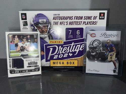 2024 Prestige Mega Box - 1/3 Rookies 2/3 Non-Rookie-Includes PATCH ...