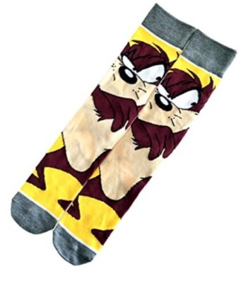 Taz Tasmanian Devil Animated Cartoon Funny Retro Costume Adult Socks | eBay