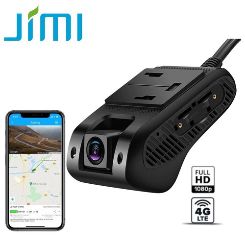 Jimi JC400P 4G & WiFi Dual Dash Cam Front and Inside Cam for Cars 1080P ...