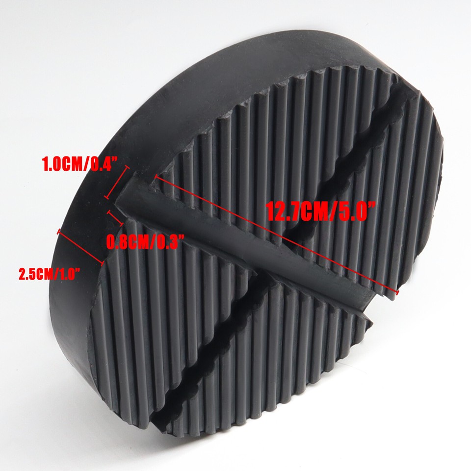 Large Rubber Pad Rubber Block Hydraulic Ramp Jacking pads Trolley Jack ...