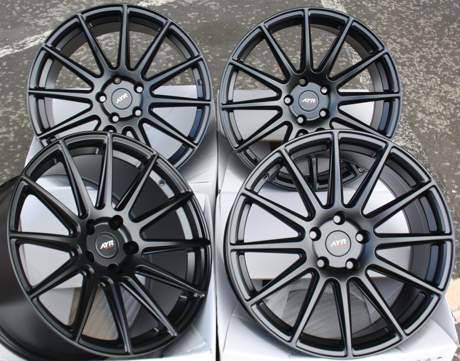 Alloy Wheels 18" 02 For Vw T5 T6 T28 T30 T32 Commercially Rated 850kg ...