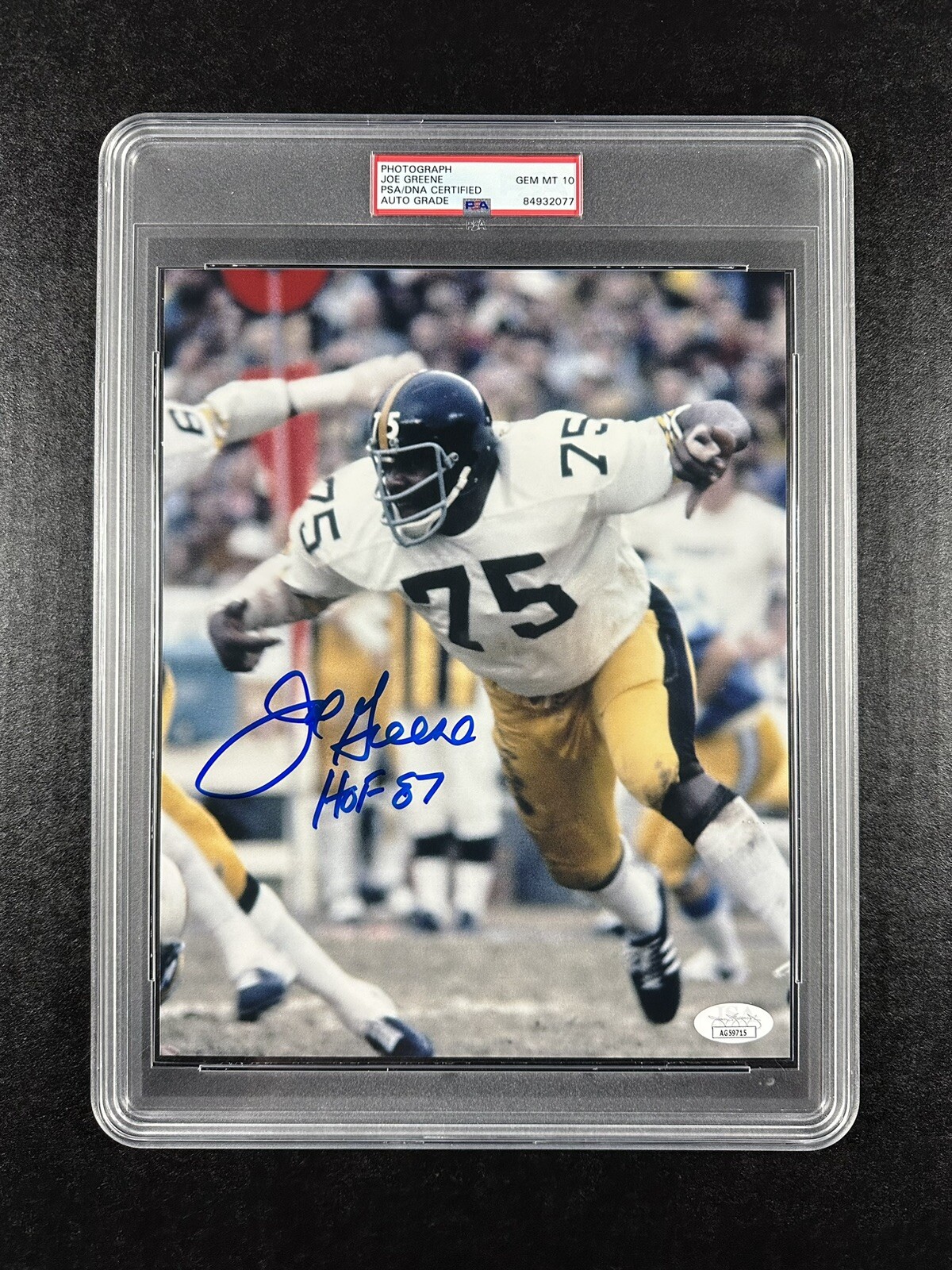 Joe Greene Autographed Memorabilia | Signed Photo, Jersey, Collectibles ...
