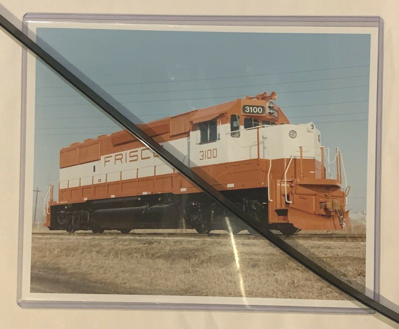 Builders Photo Frisco SLSF 3100 Locomotive EMD GP50 8x10 Color | eBay