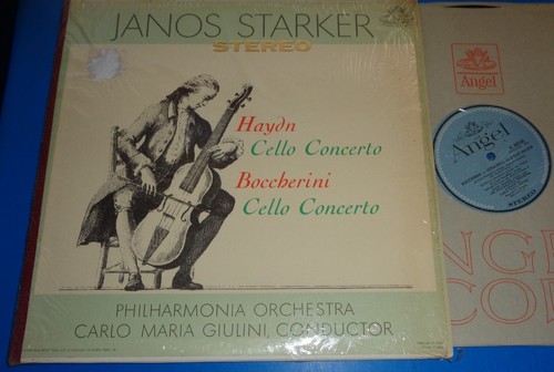 Janos Starker/Giulini HAYDN/BOCCHERINI Cello Concertos - Angel S-35725 ...