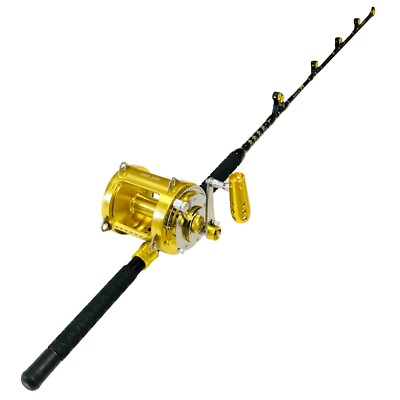 EatMyTackle 80 Wide Reel on Blue Marlin Tournament Edition Rod | eBay