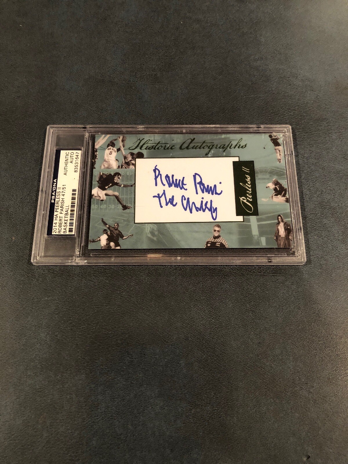 Robert Parish 47/51 2014 Historic Autographs Peerless II | eBay