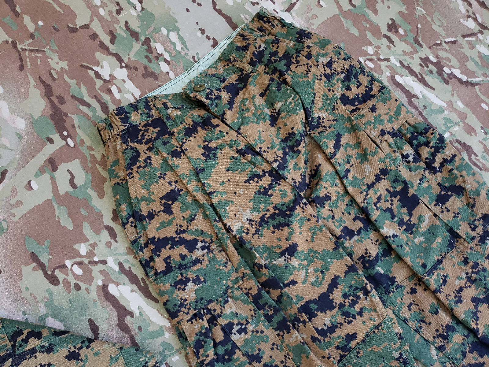 🇺🇸USMC MARPAT Uniform WOODLAND SET Blouse Shirt Pant Trouser MCCUU ...