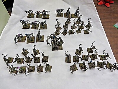 Warhammer U pick Wood Elf Elves army lot spellsinger treekin dryads ...