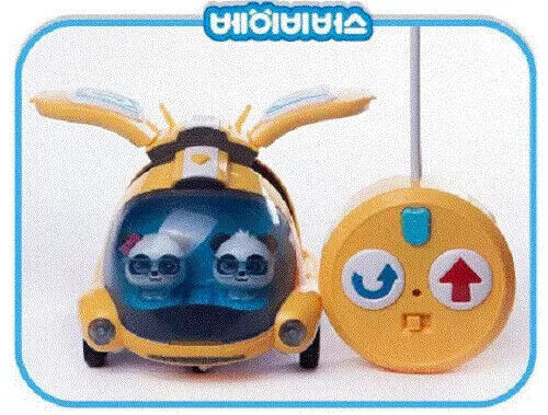 BabyBus Panda Remote Control Yellow Bus Toy - Fun & Educational Vehicle ...