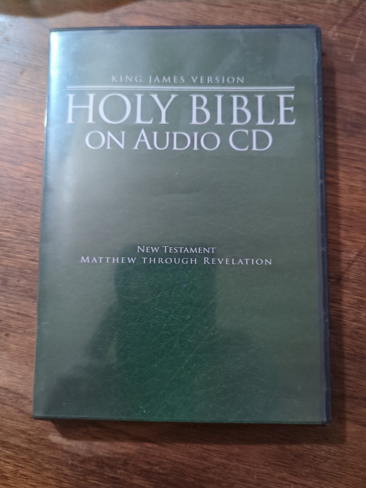 Holy Bible on Audio CD New Testament King James Version | eBay