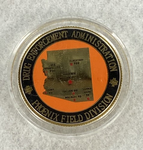 DOJ DEA Phoenix Arizona Field Division Challenge Coin / Partners ...