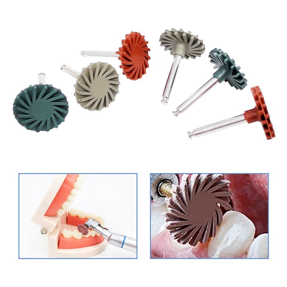 Dental Lab Composite Polishing Kit RA/HP Polisher Wheel For Porcelain ...
