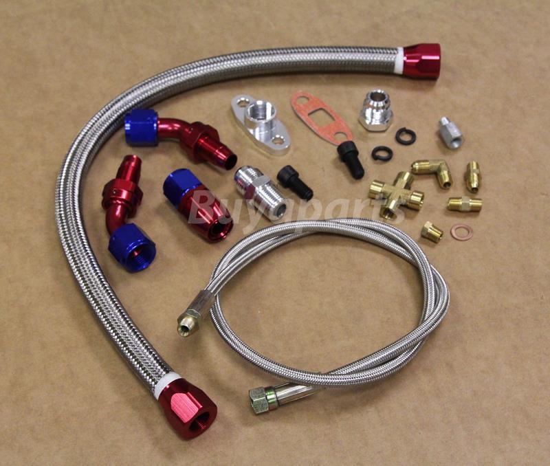 DIY High Performance Twin T3/T4 Vband Turbo Charger Kit Custom FMIC ...