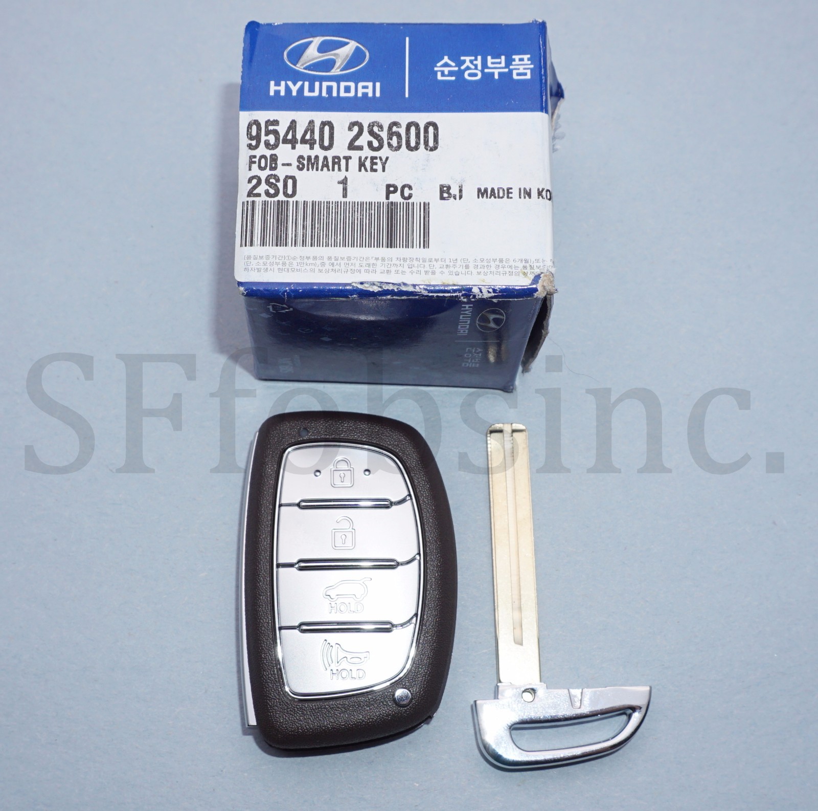 NEW OEM HYUNDAI SMART KEY PROXIMITY REMOTE FOB TRANSMITTER 95440-2S600 ...