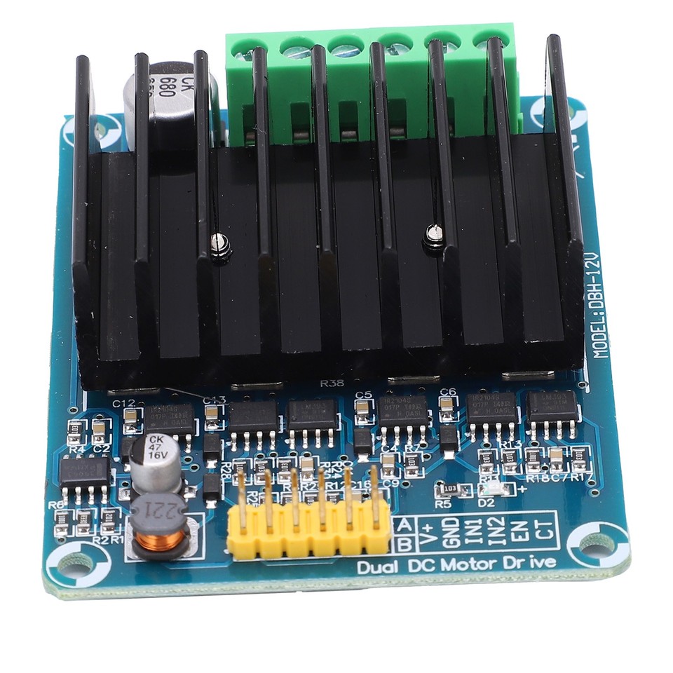 Motor Control PWM Speed Control Dual-Channel Motor Control Module For ...