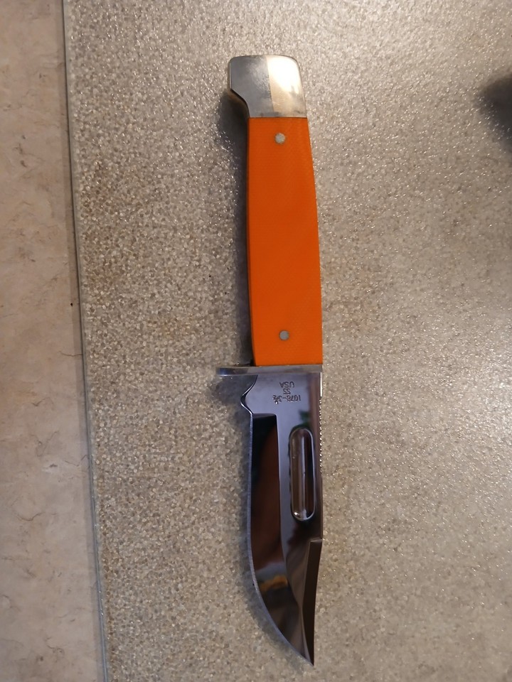 Case Xx Slab Side Hunter Orange G10 Handle, This Is A Discontinued ...
