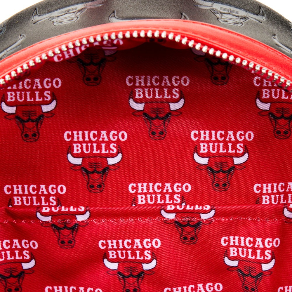 NBA Chicago Bulls Logo Mini Backpack Double Strap Shoulder Bag Purse | eBay