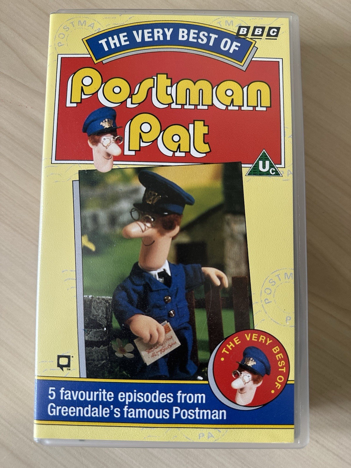Vintage The Very Best Of Postman Pat BBC Children’s VHS Video Cassette ...