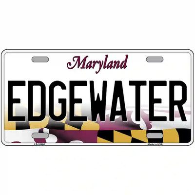 Edgewater Maryland Metal Sign | eBay