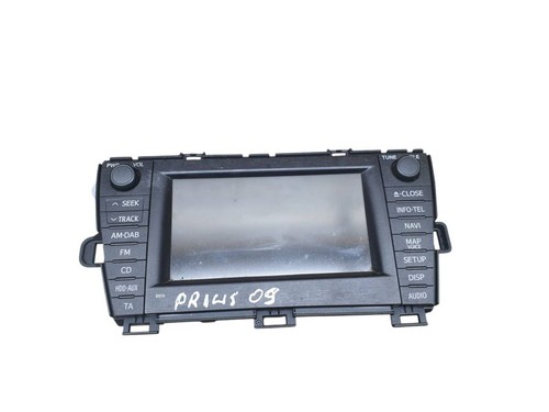 Toyota Prius (XW30) 2009 Radio CD GPS player head unit 8612047400 ...