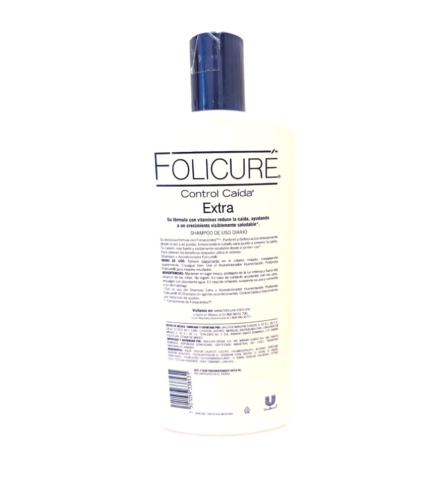 FOLICURE Shampoo " Extra " for FullerThicker Hair, 23.6 fl oz. 72% Less ...