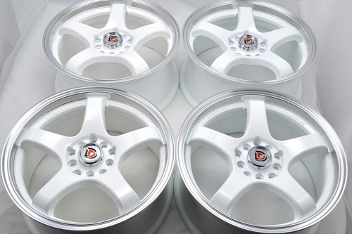 17 white wheels rims tC Camry Optima Sonata Sonata Tiburon Eclipse ...