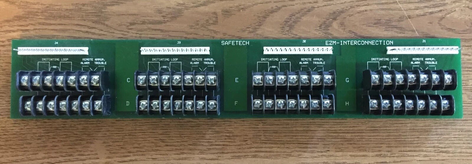 Safetech ESL 2000 EZM Fire Alarm Control Panel 8 Zone Module W ...