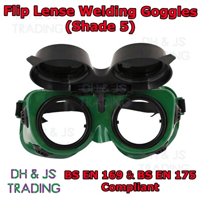 High Quality Shade 5 Flip Front Welding Goggles - Gas Welding Burning ...